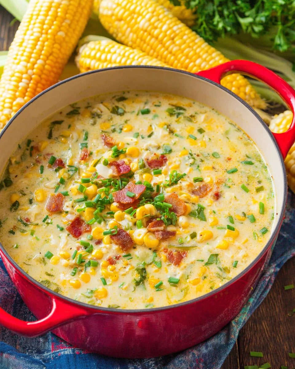 Creamy Corn Chowder: A Delightful Comfort Soup
